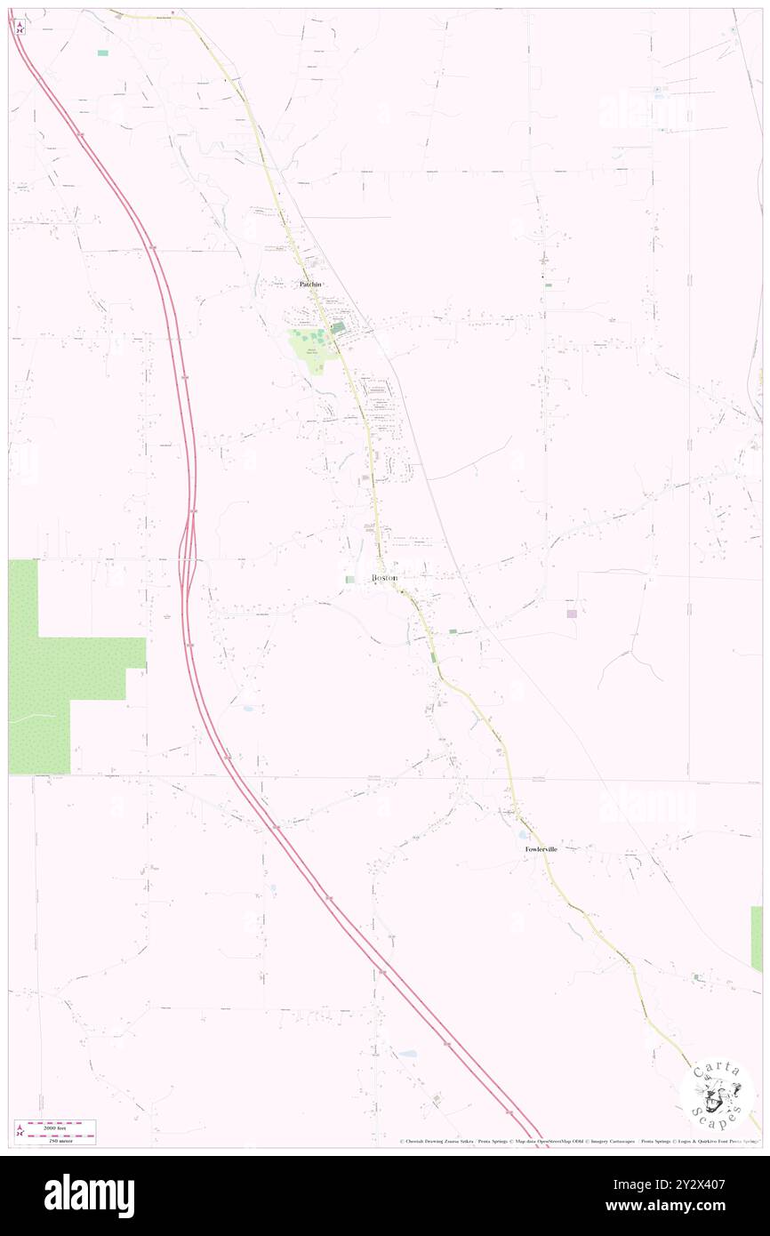 Boston new york map Cut Out Stock Images & Pictures - Alamy