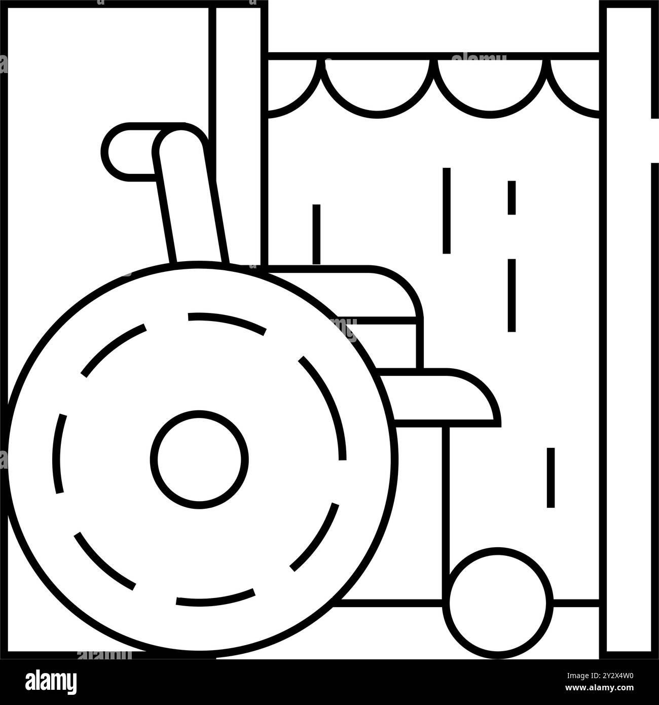 Voting booth icon Cut Out Stock Images & Pictures - Alamy