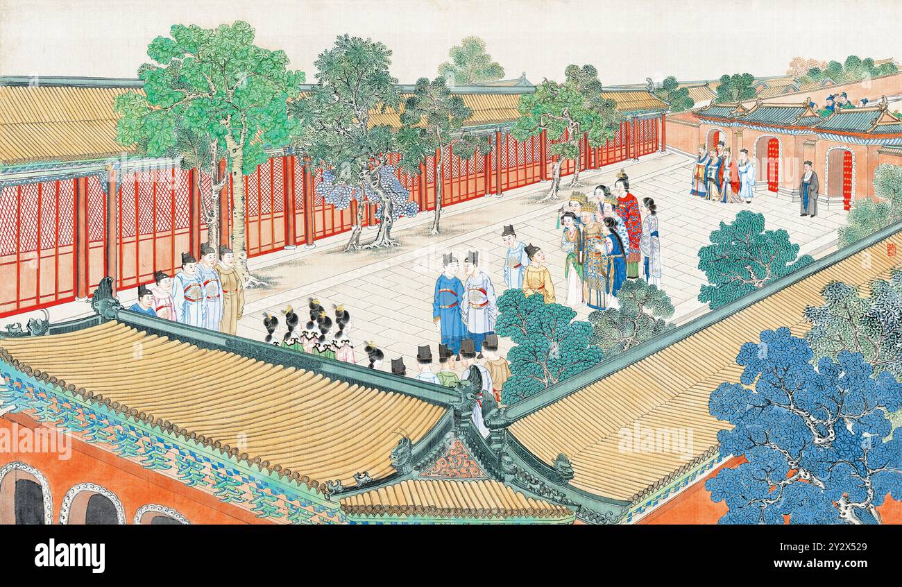 Sun wen qing dynasty hi-res stock photography and images - Alamy
