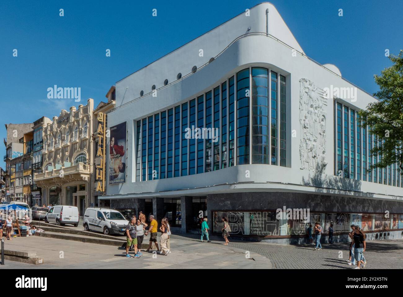 The historic Batalha Cinema, today a concert and entertainment venue ...