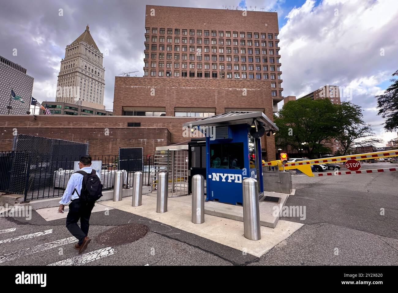 One Police Plaza, the headquarters of the New York City Police ...