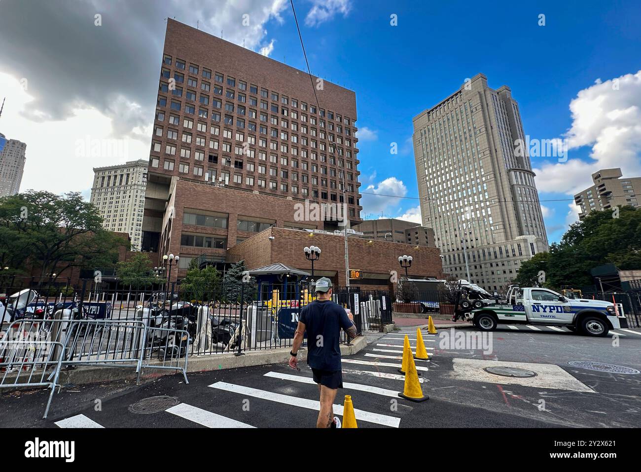 One Police Plaza, the headquarters of the New York City Police ...