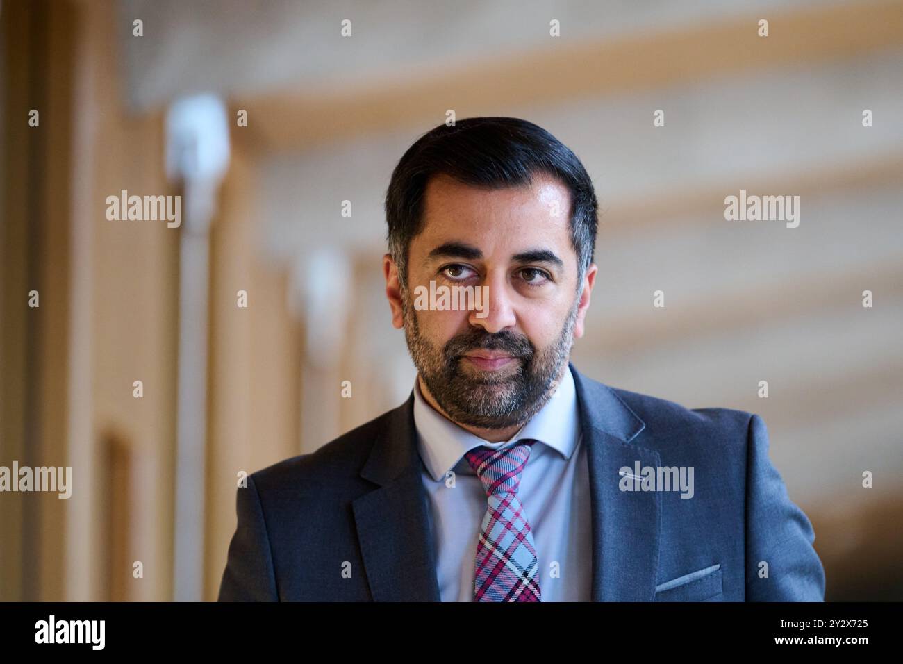 Edinburgh Scotland, UK 11 September 2024. Humza Yousaf MSP at the ...
