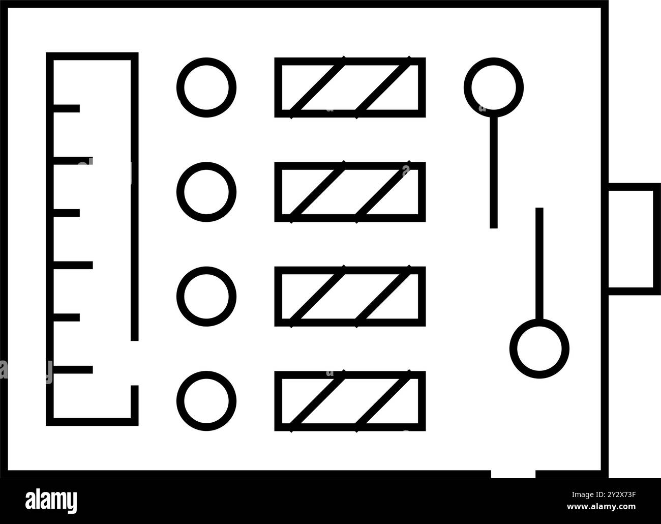 Sewing kit black icon Cut Out Stock Images & Pictures - Alamy