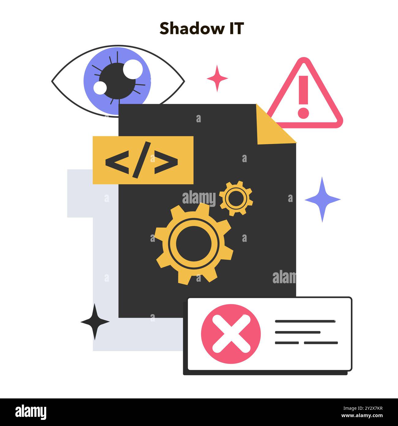 Shadow IT. Corporate computer systems designed to address the flaws in ...