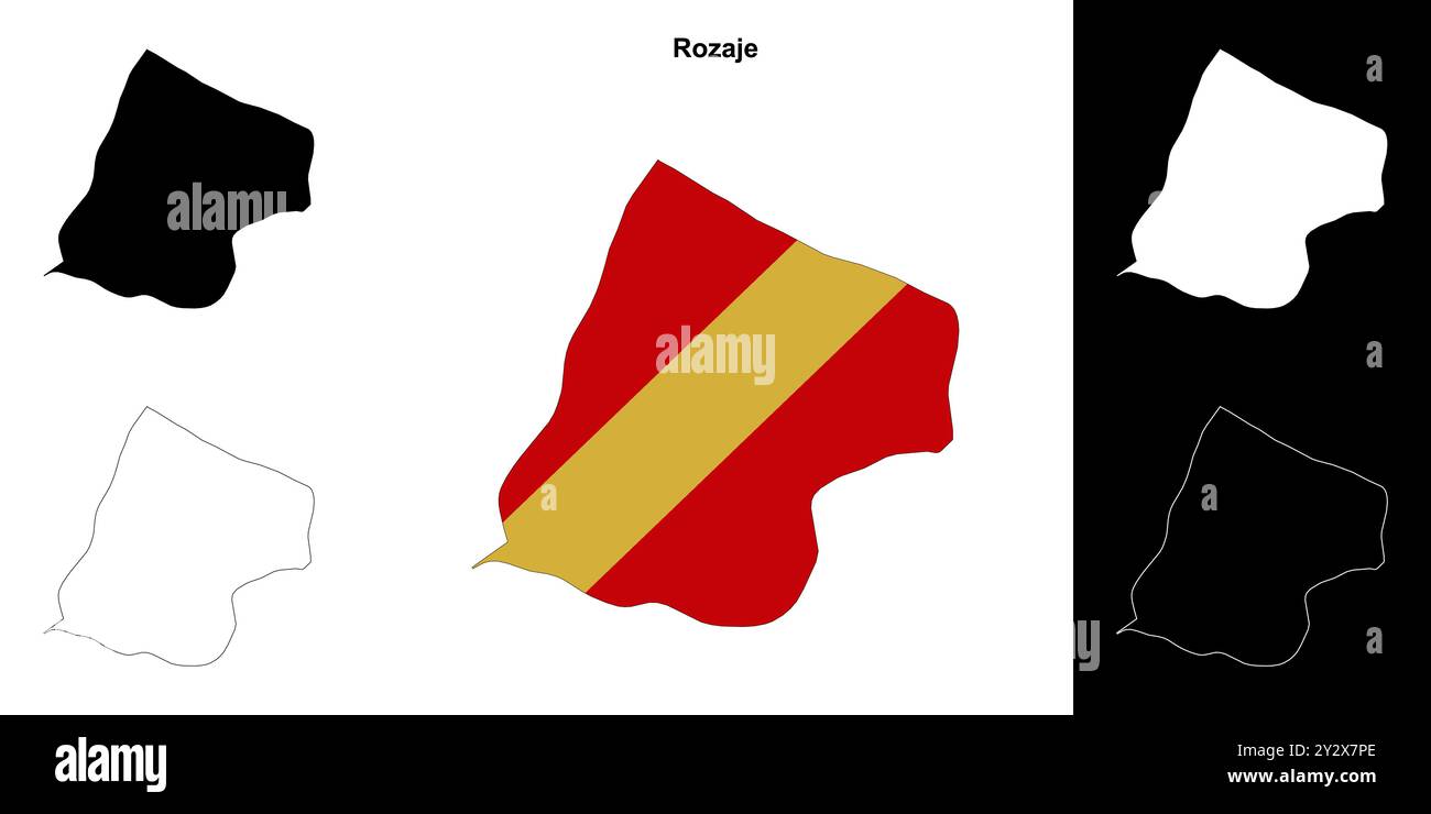 Blank rozaje map hi-res stock photography and images - Alamy