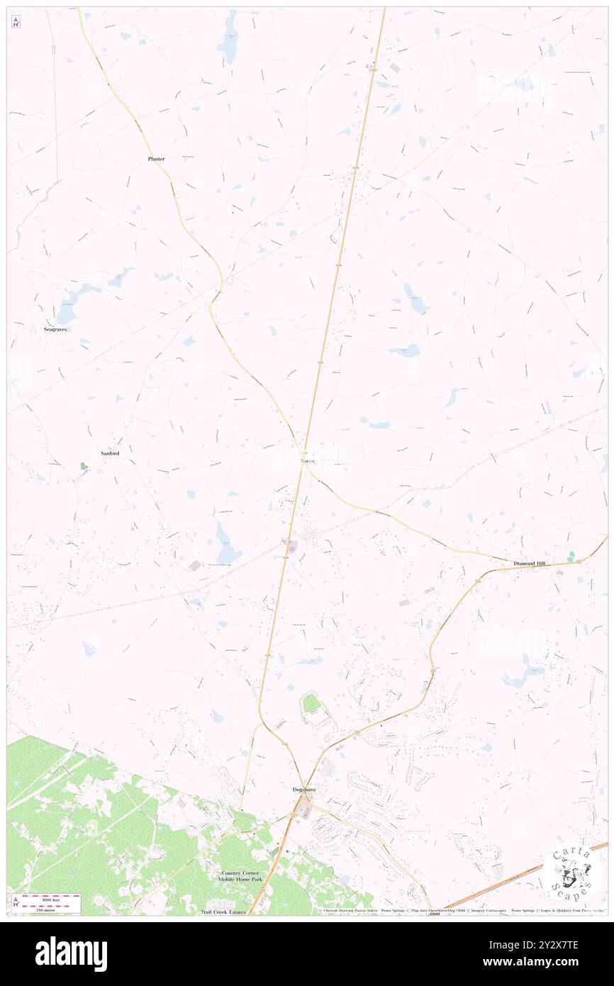 Madison georgia map hi-res stock photography and images - Alamy