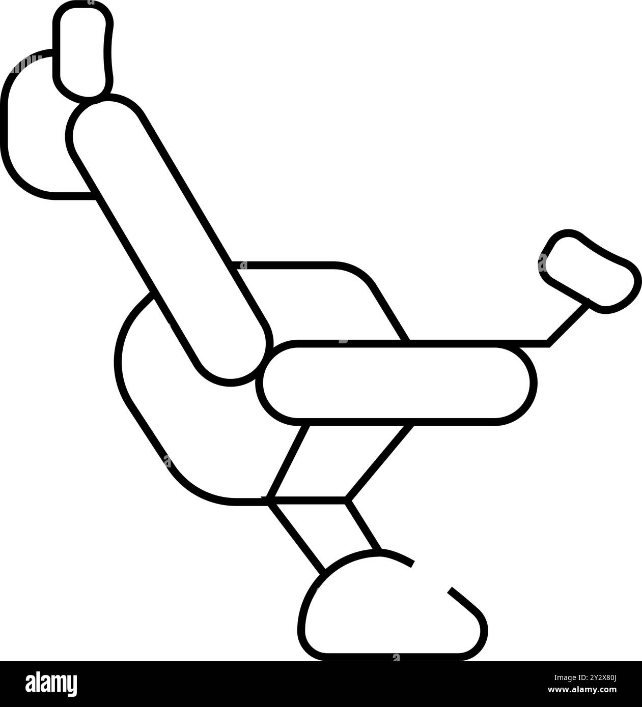 Gynecological chair line icon hi-res stock photography and images - Alamy