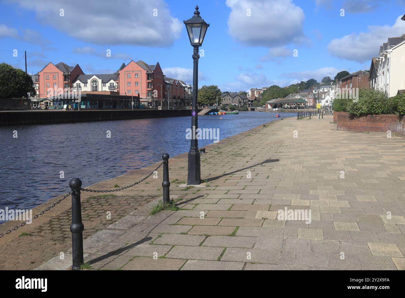 Early autumn view of Exeter quay, Devon, England, UK Stock Photo - Alamy
