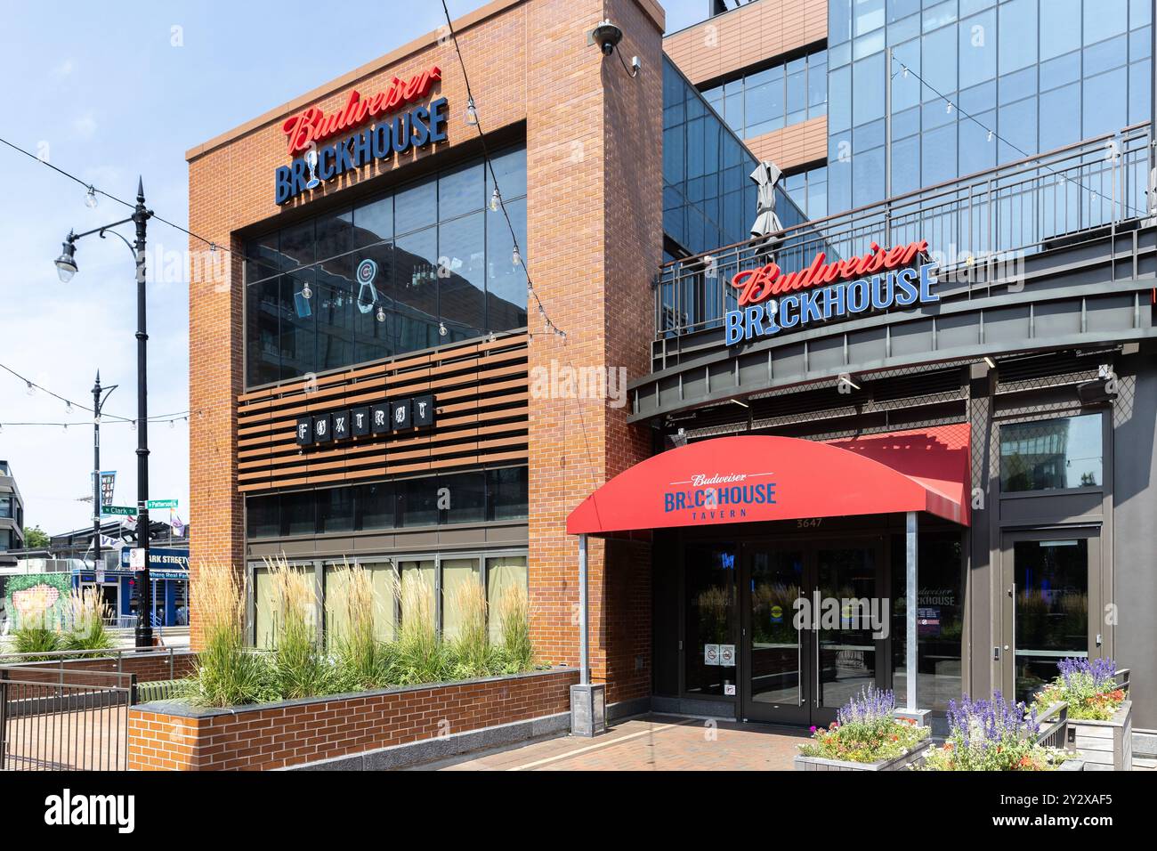 The Budweiser Brickhouse Tavern is in Gallagher Way, outside of Wrigley ...