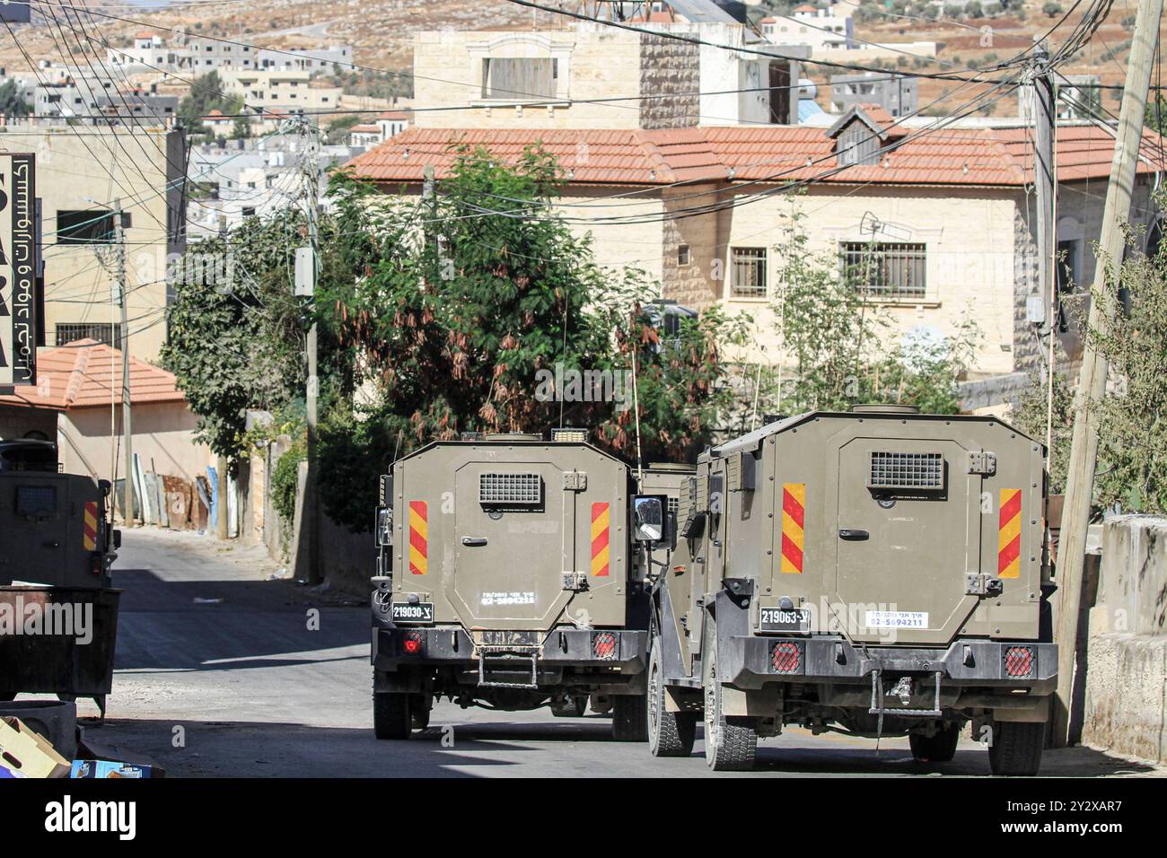 Israeli army soldiers deploy in Tubas in the north of the occupied West ...