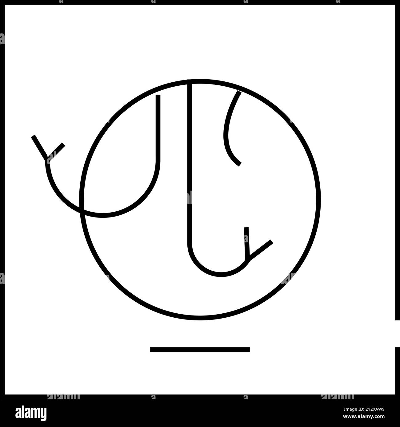 repair electricity wires line icon vector illustration Stock Vector ...