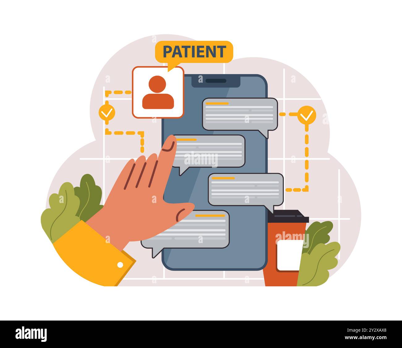 Remote visit Cut Out Stock Images & Pictures - Alamy