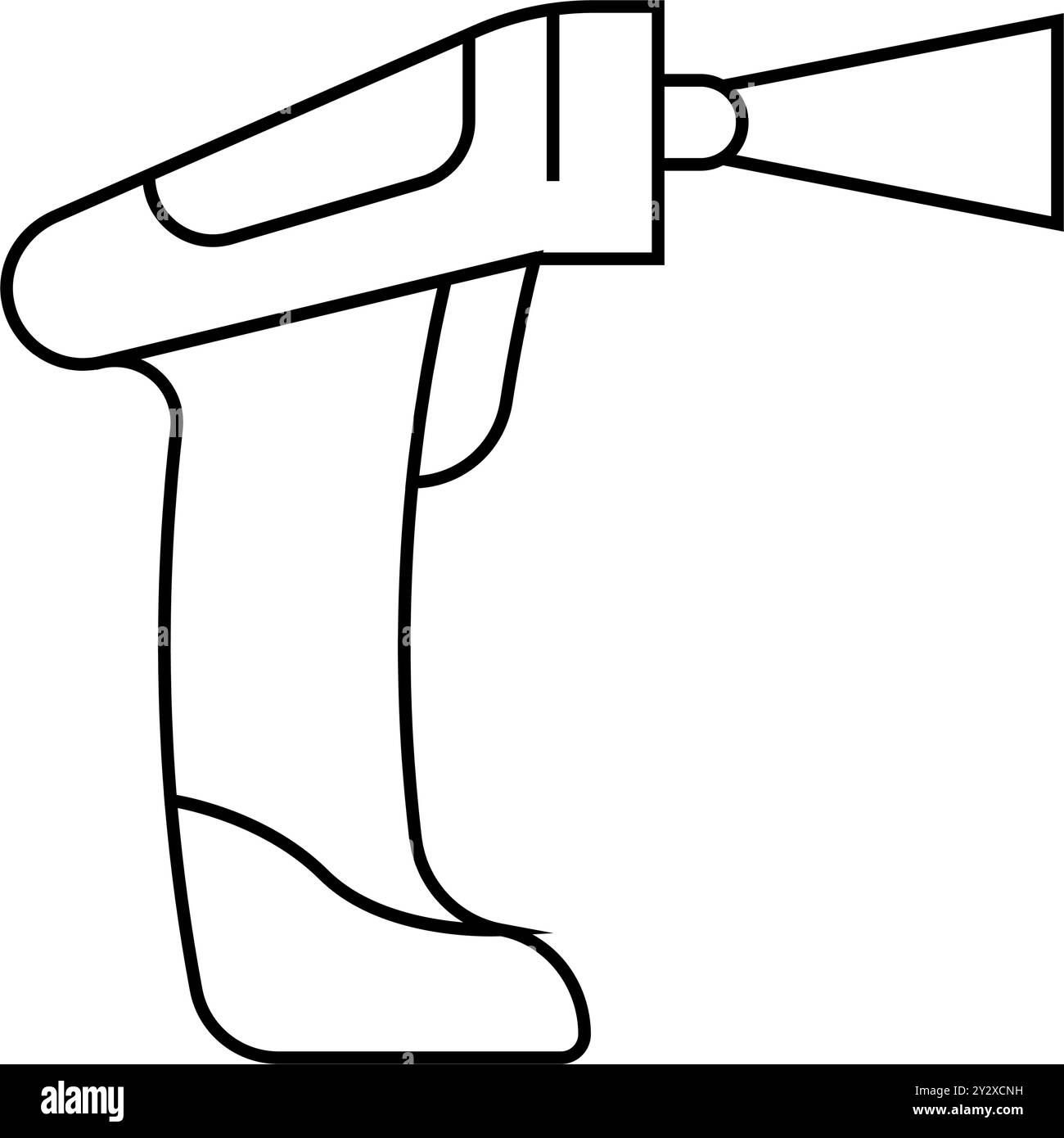 manual barcode scanner line icon vector illustration Stock Vector Image ...