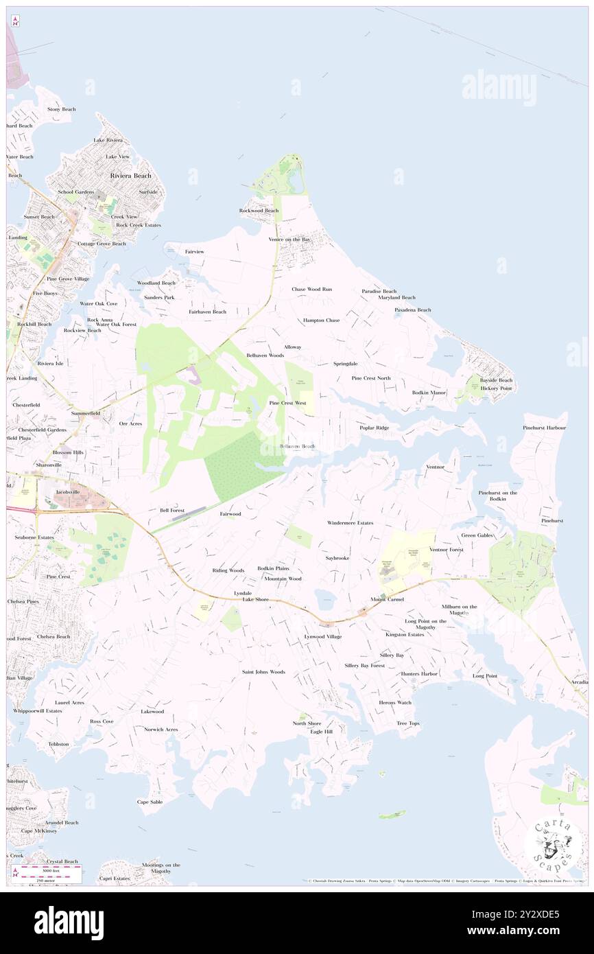 Belhaven map hi-res stock photography and images - Alamy