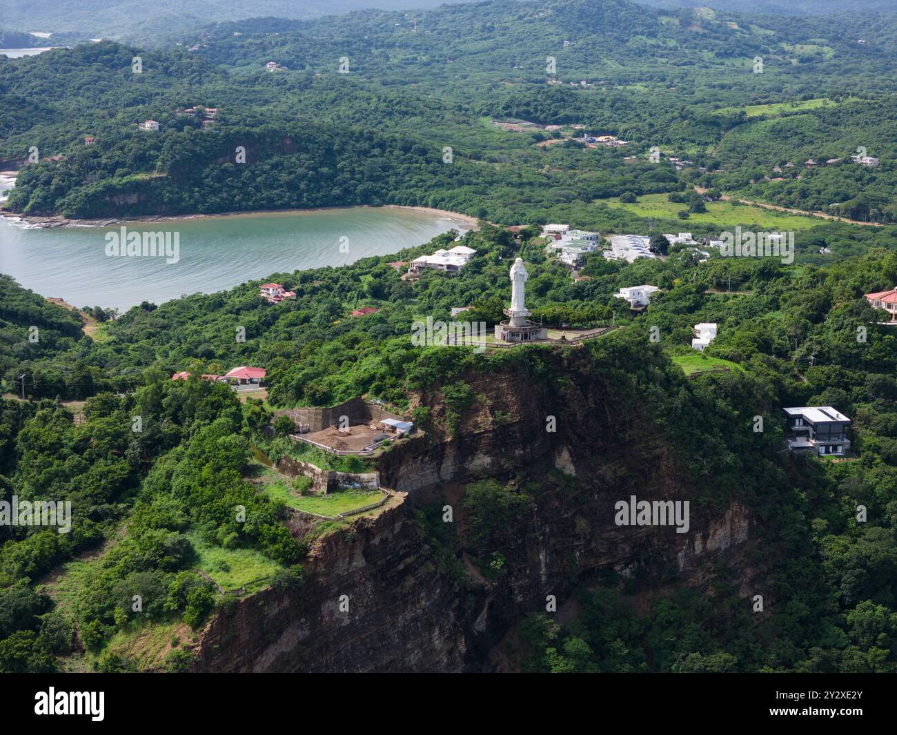 Aerial view mountain cliff in hi-res stock photography and images - Alamy