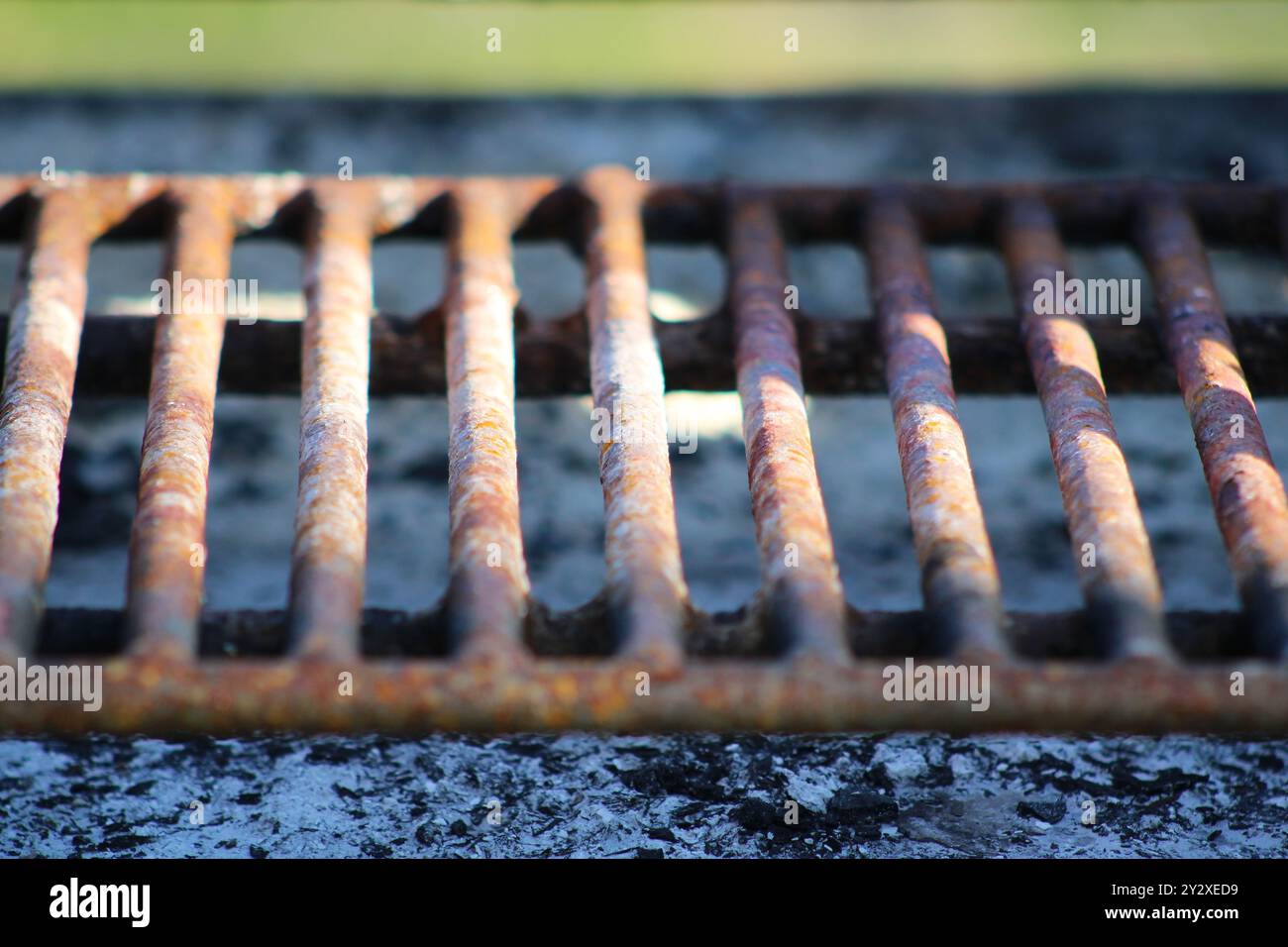 up close bbq grill grate Stock Photo - Alamy