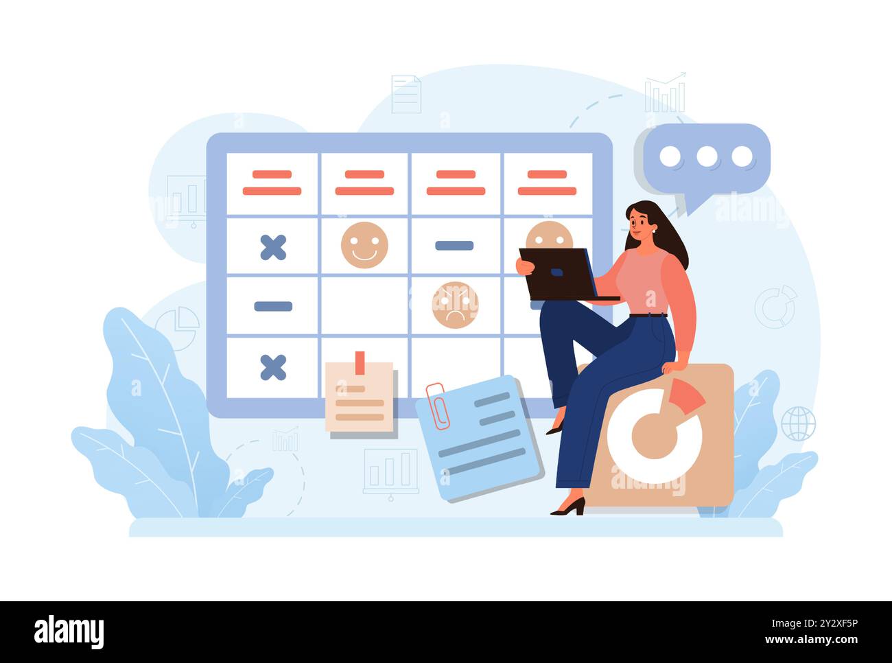 Emotional intelligence. Emotion balance and control skill. EQ ...