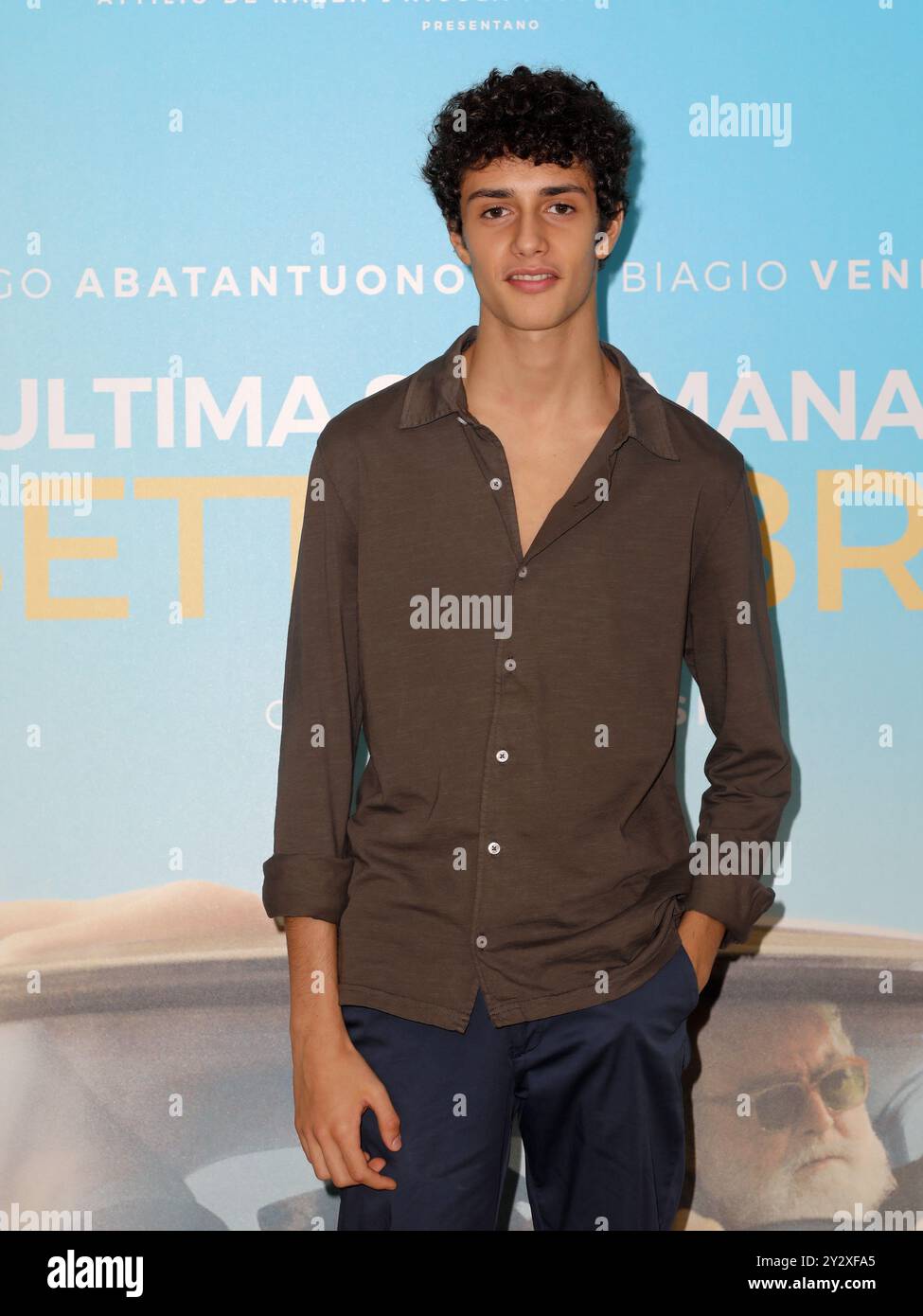 Rome, NH Hotel, photocall film "The Last Week of September". In the ...