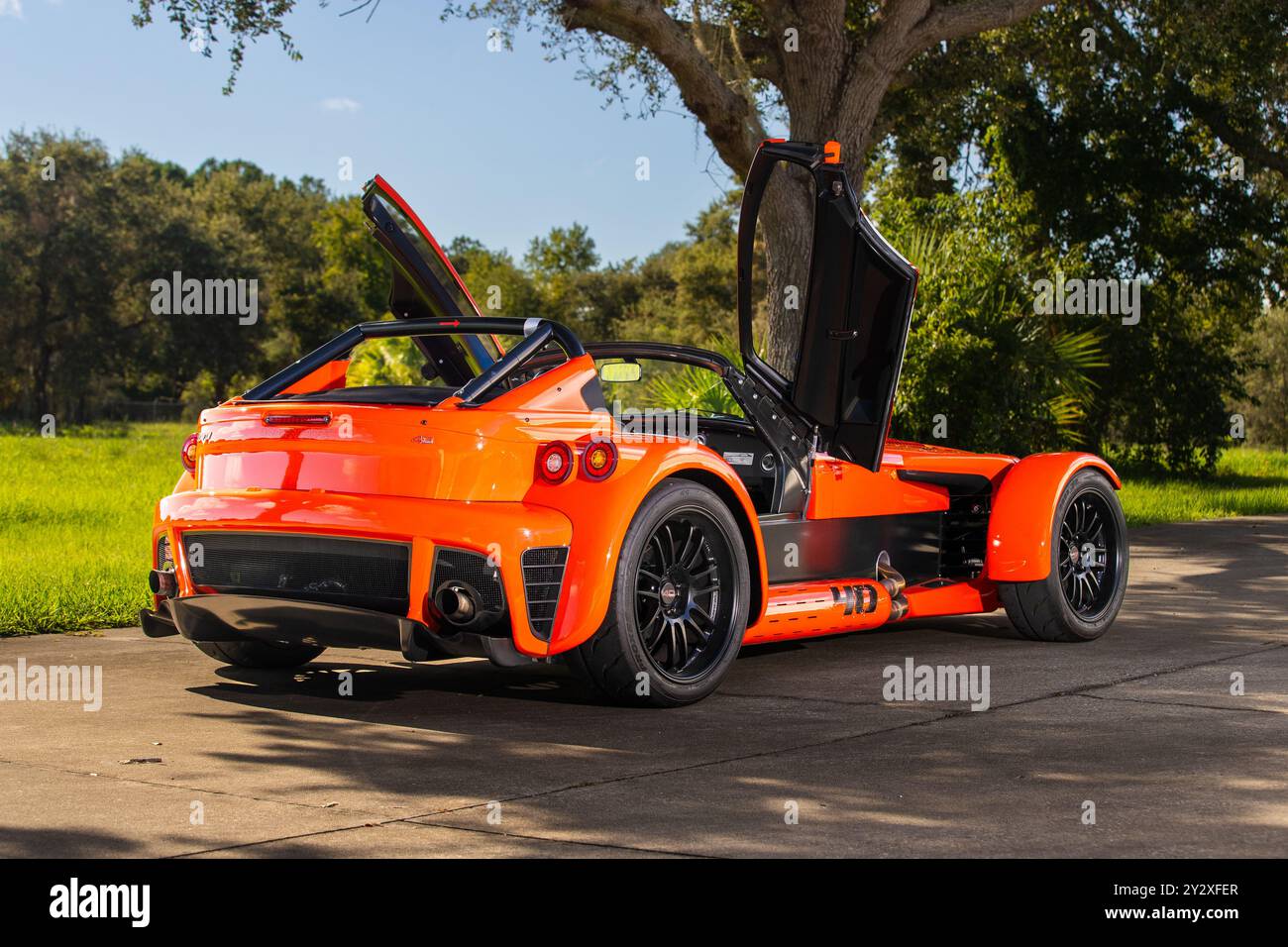 The Donkervoort D8 GT-40 is a high-performance sports car featuring a ...