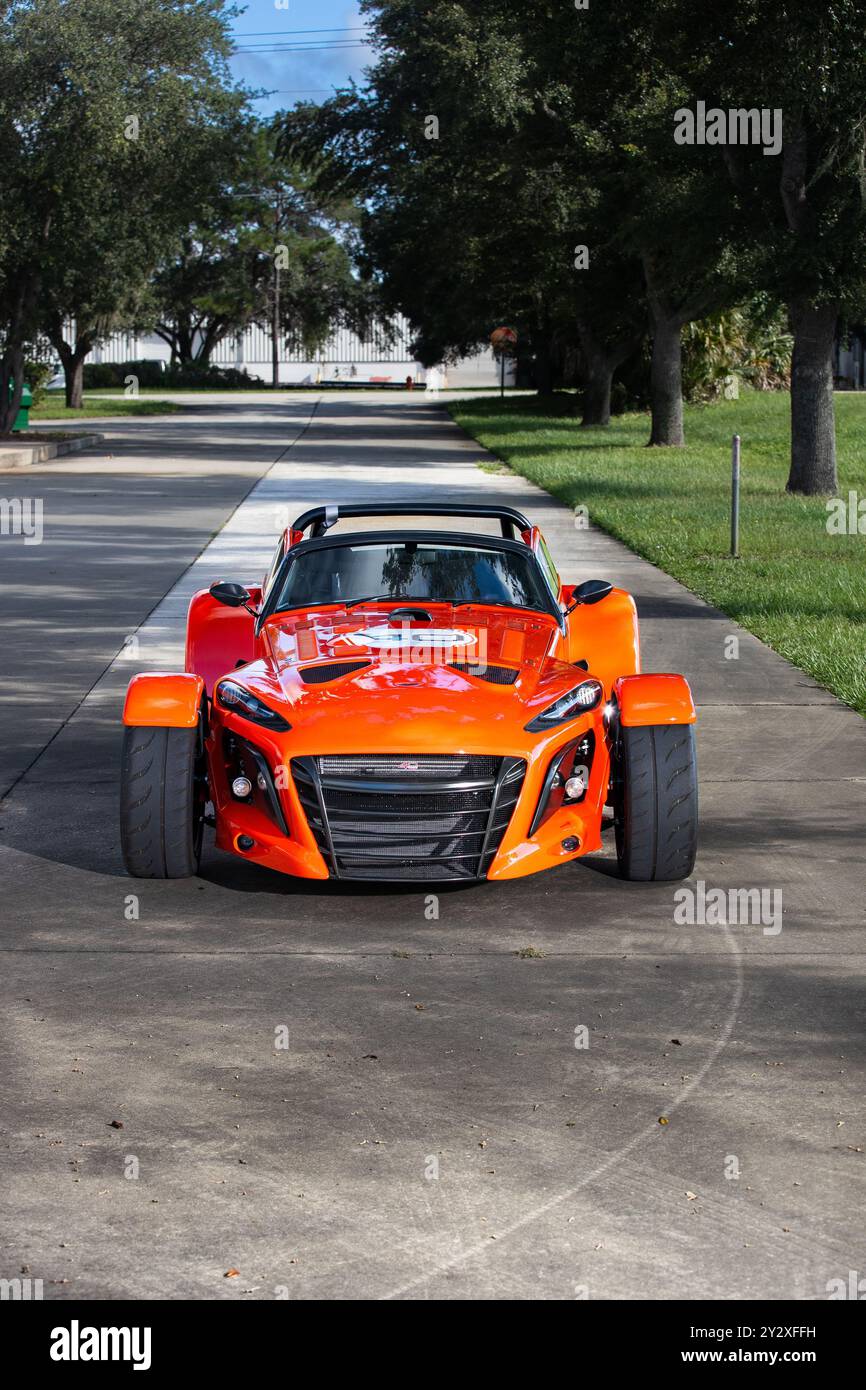 The Donkervoort D8 GT-40 is a high-performance sports car featuring a ...