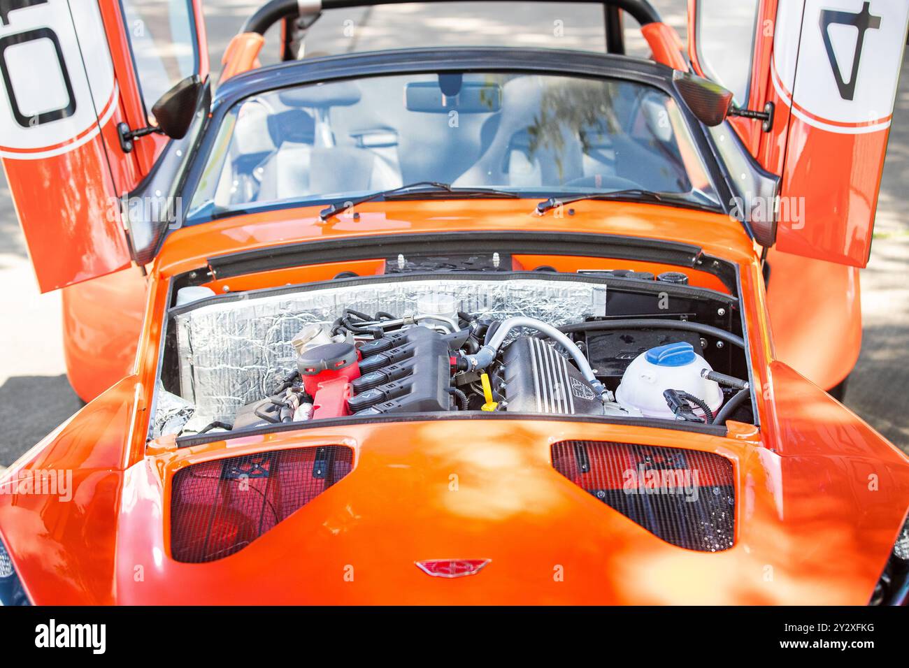 The Donkervoort D8 GT-40 is a high-performance sports car featuring a ...