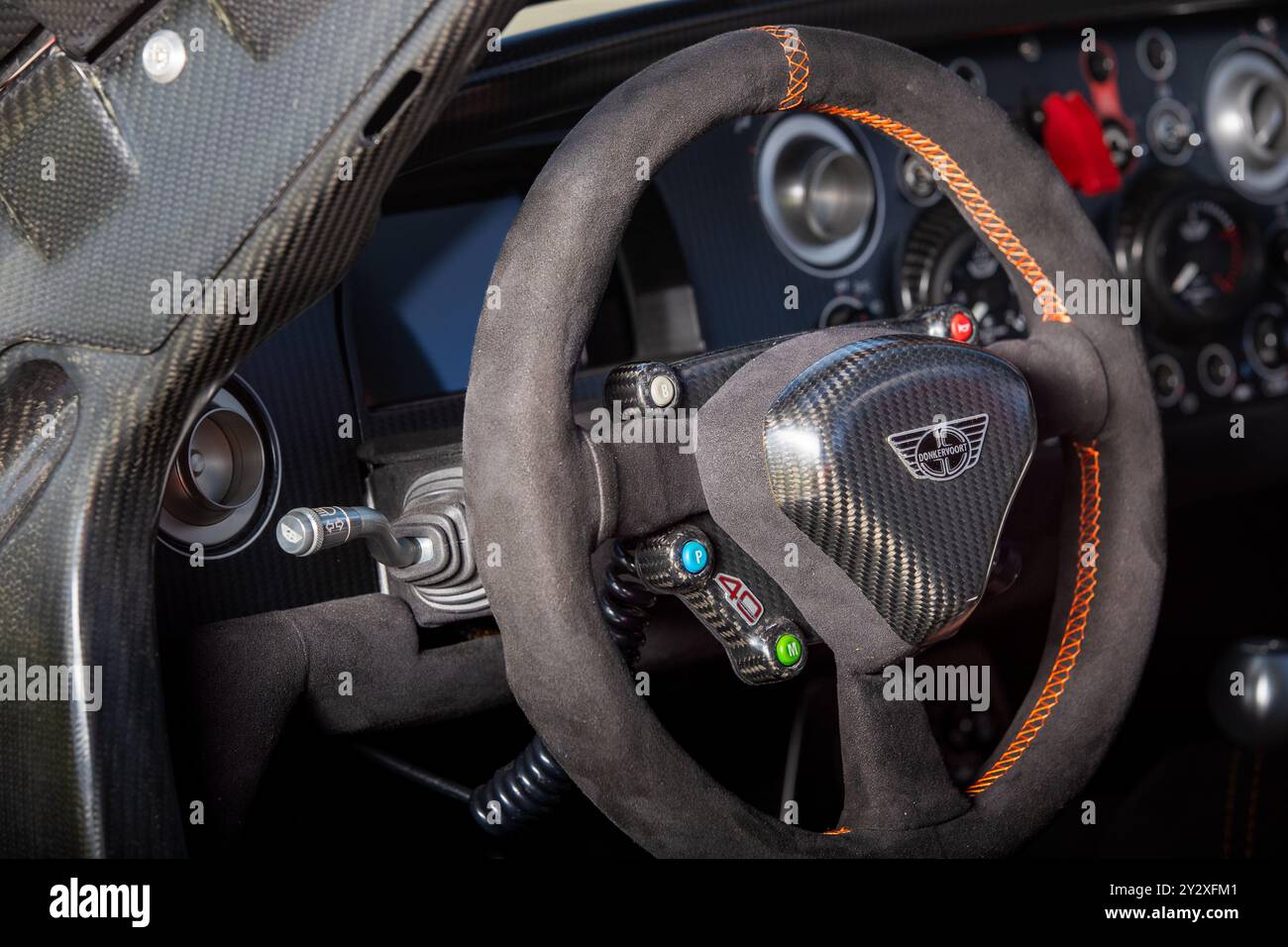 The Donkervoort D8 GT-40 is a high-performance sports car featuring a ...