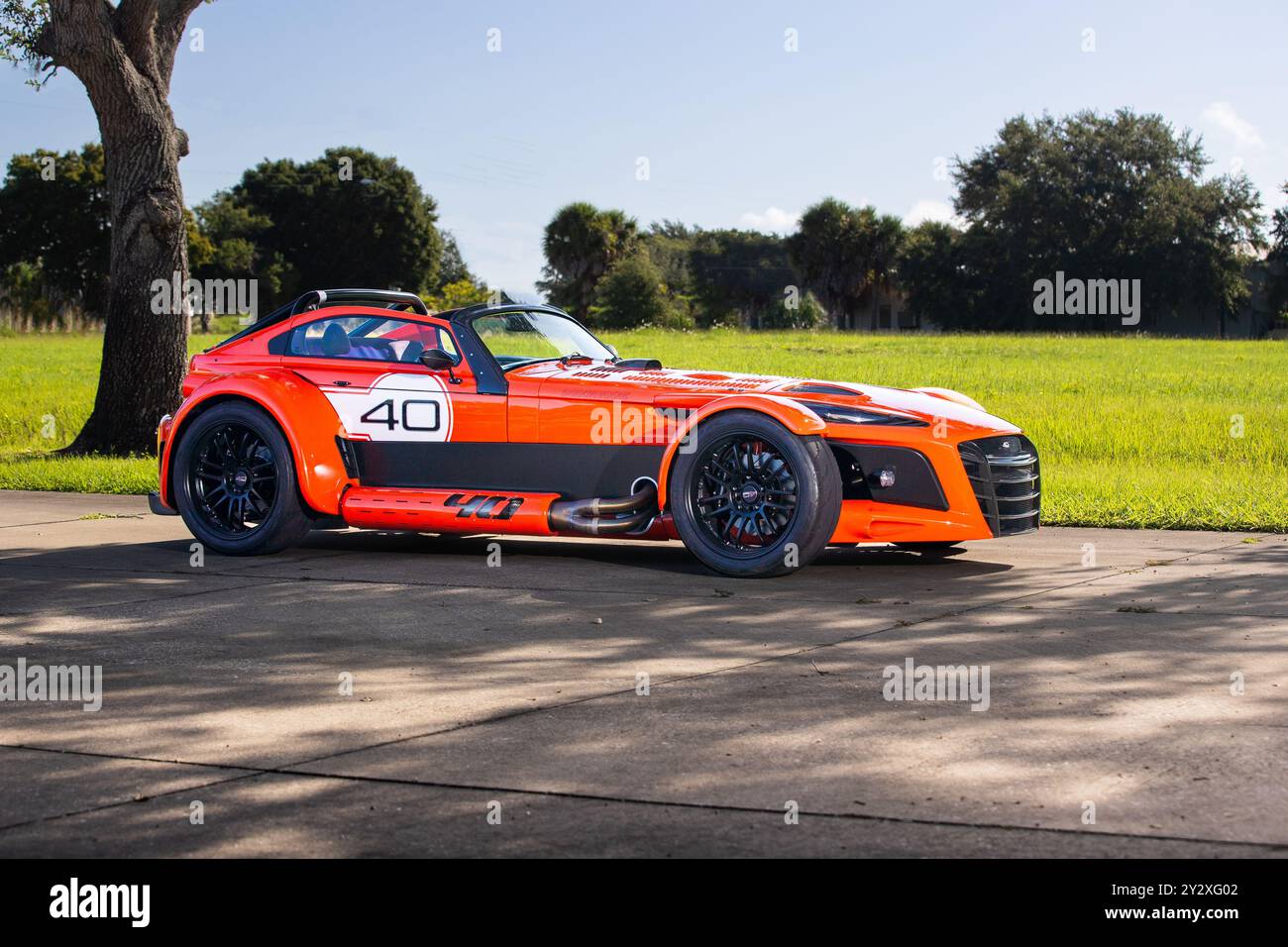 The Donkervoort D8 GT-40 is a high-performance sports car featuring a ...