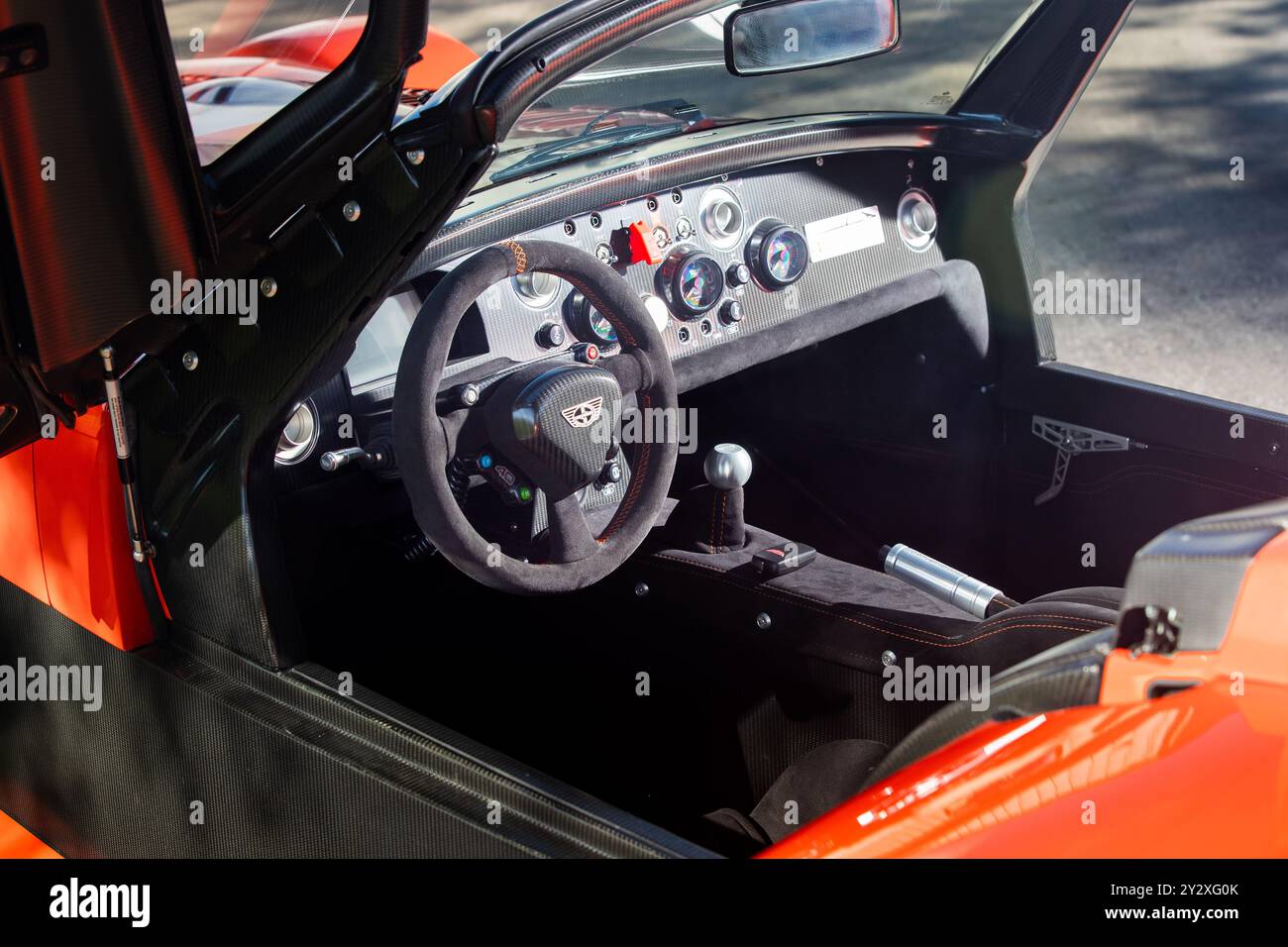 The Donkervoort D8 GT-40 is a high-performance sports car featuring a ...