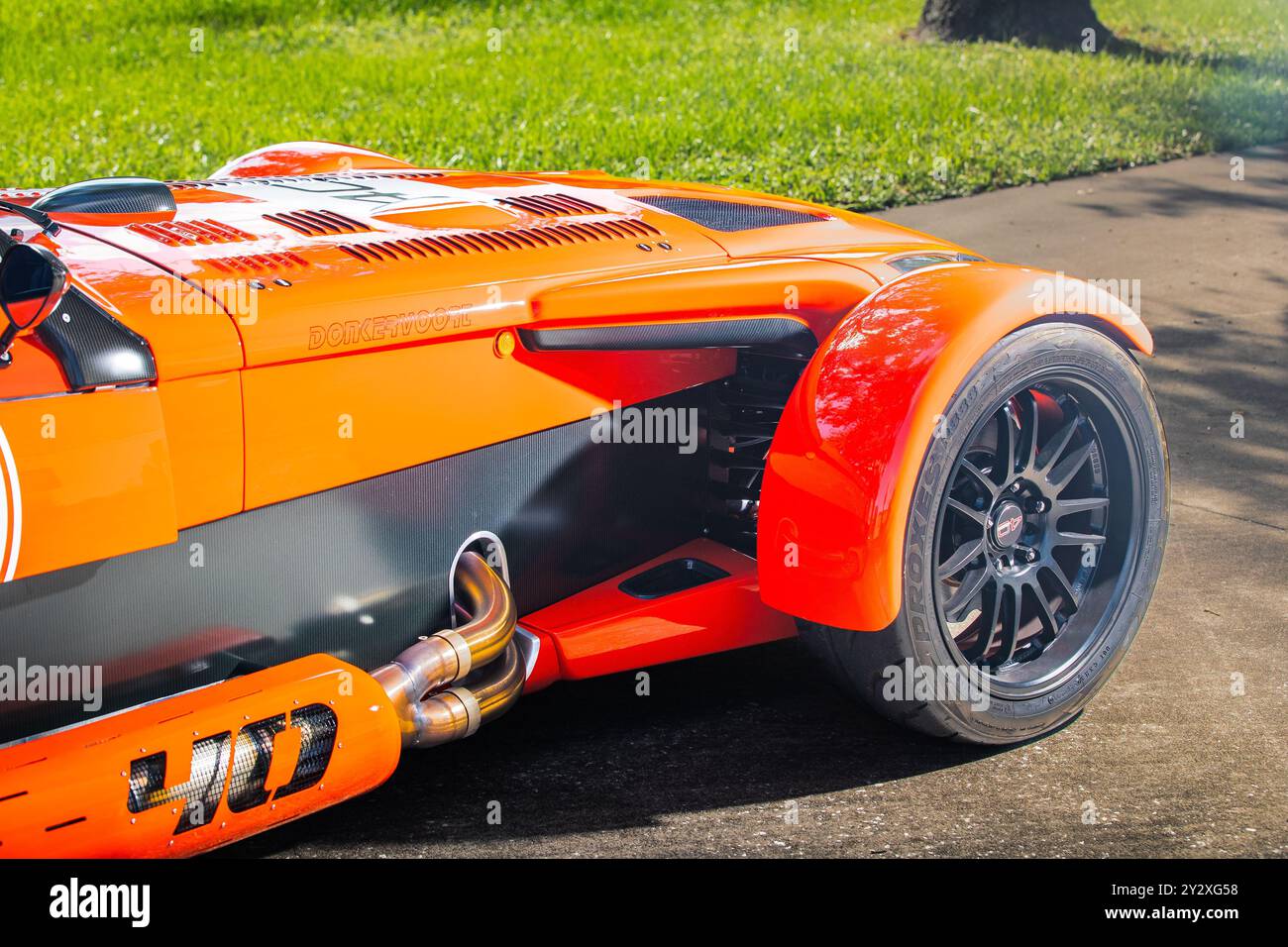 The Donkervoort D8 GT-40 is a high-performance sports car featuring a ...