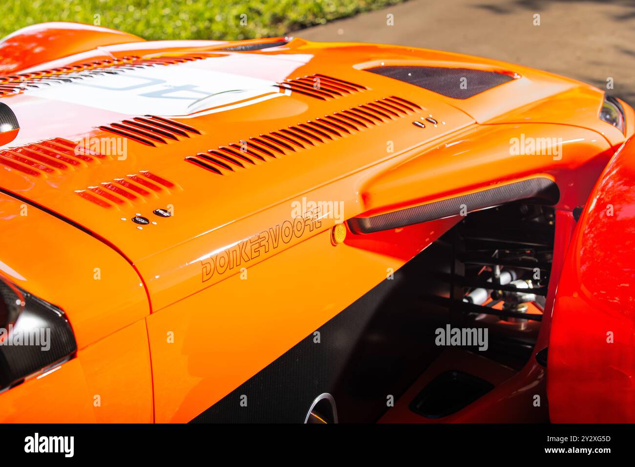 The Donkervoort D8 GT-40 is a high-performance sports car featuring a ...