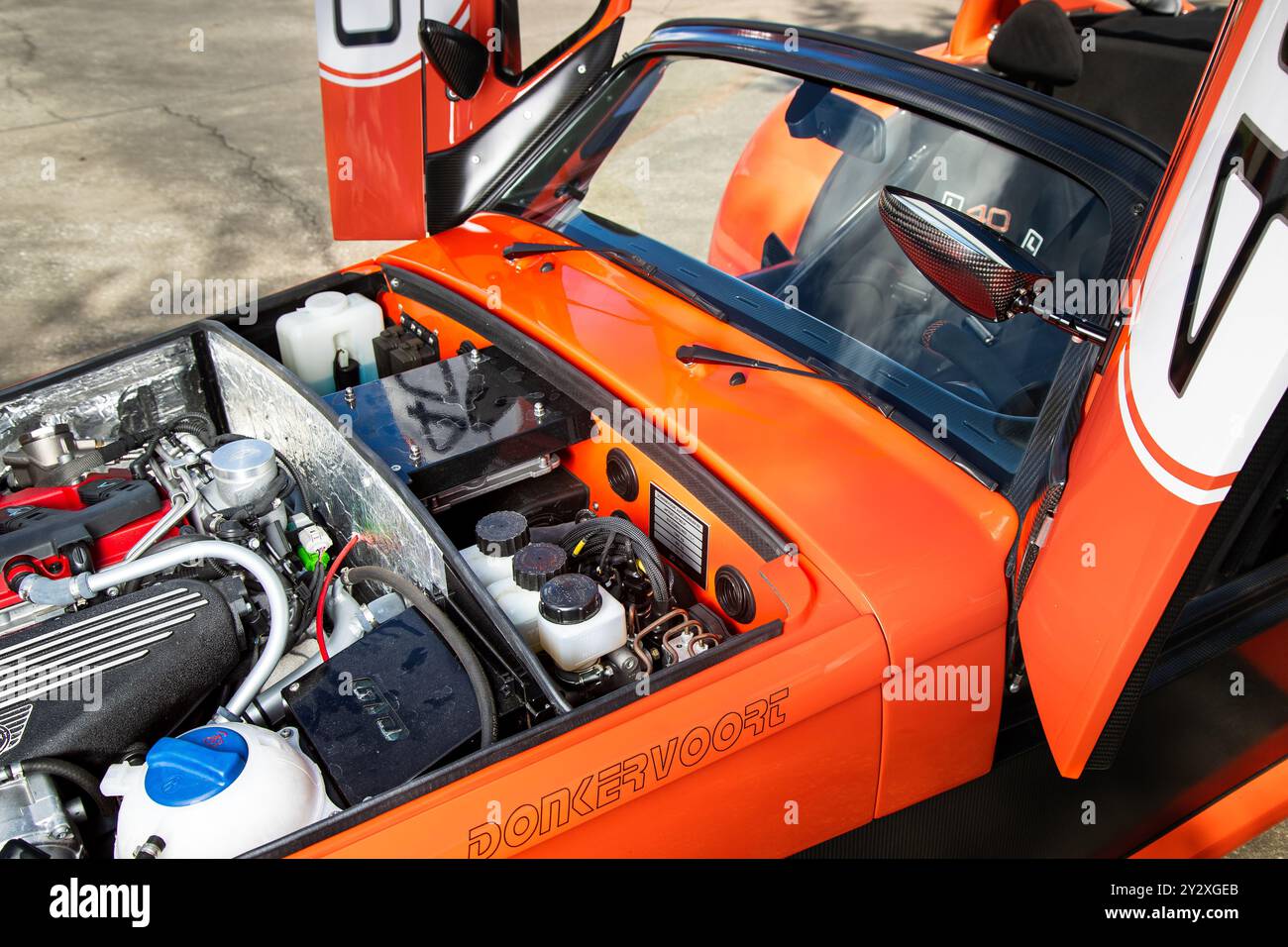 The Donkervoort D8 GT-40 is a high-performance sports car featuring a ...