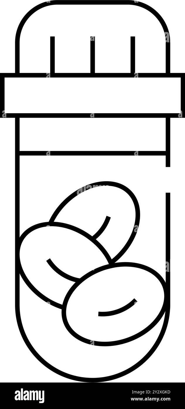 stem cells line icon vector illustration black Stock Vector Image & Art ...