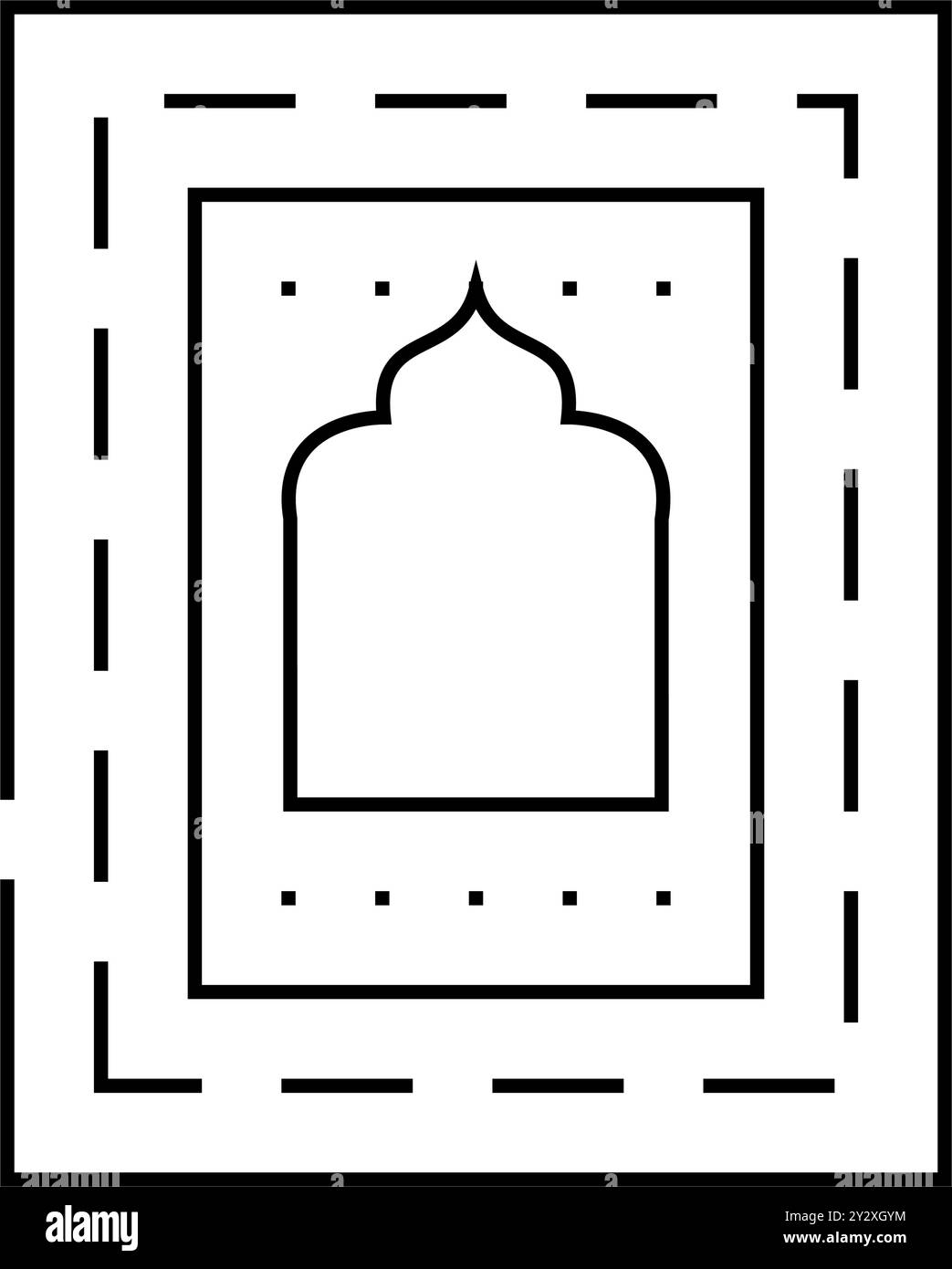Namaz icon Black and White Stock Photos & Images - Alamy