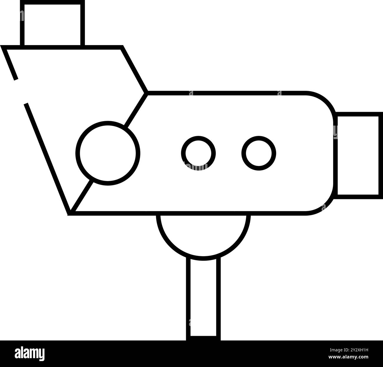 colposcope tool line icon vector illustration sign Stock Vector Image ...