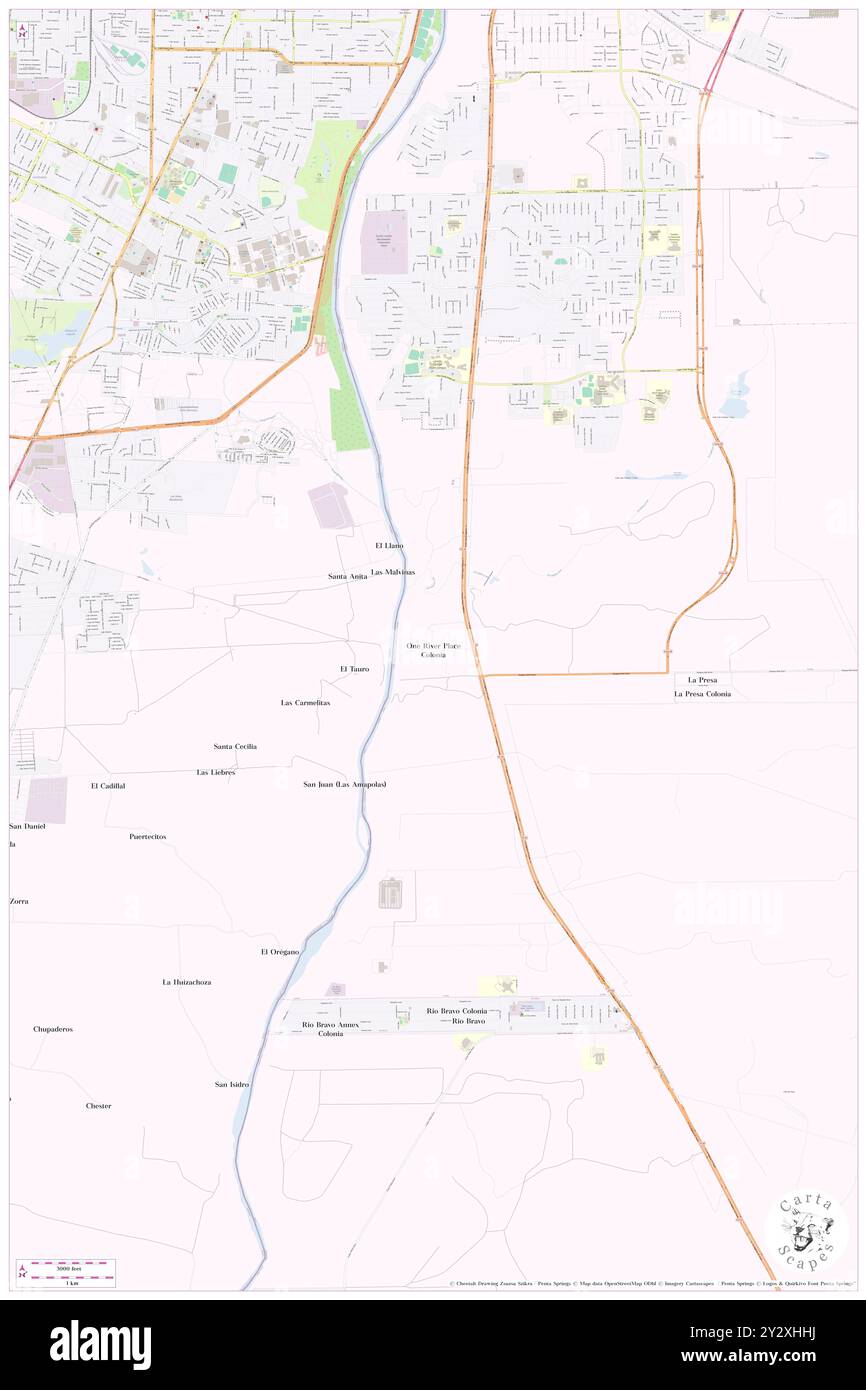 Webb county map hi-res stock photography and images - Alamy