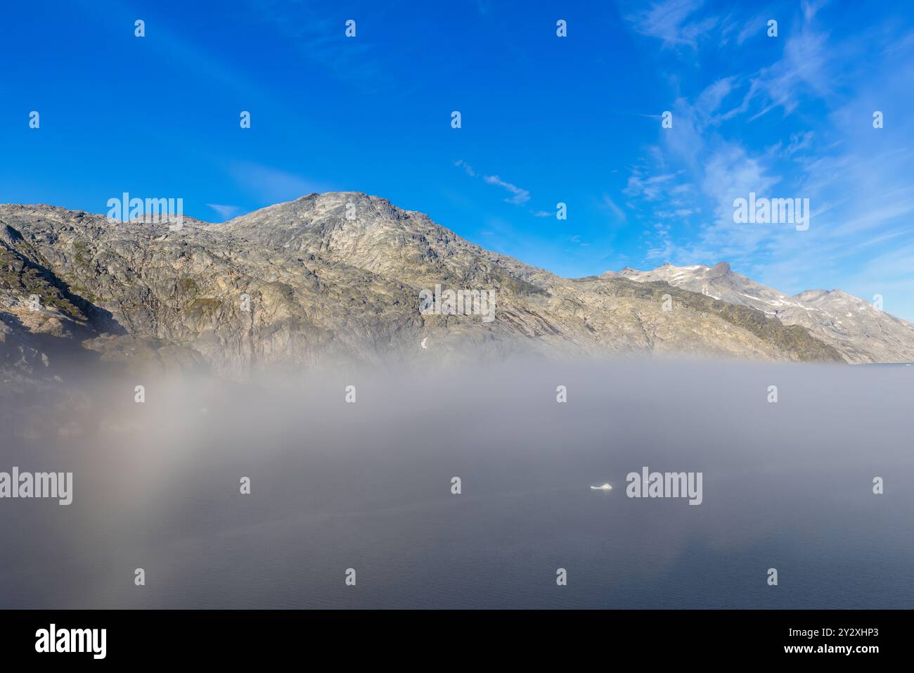 Prince Christian Sound waterway in Greenland, famous travel destination ...