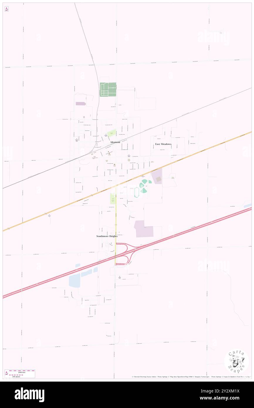 Map of altamont illinois Cut Out Stock Images & Pictures - Alamy
