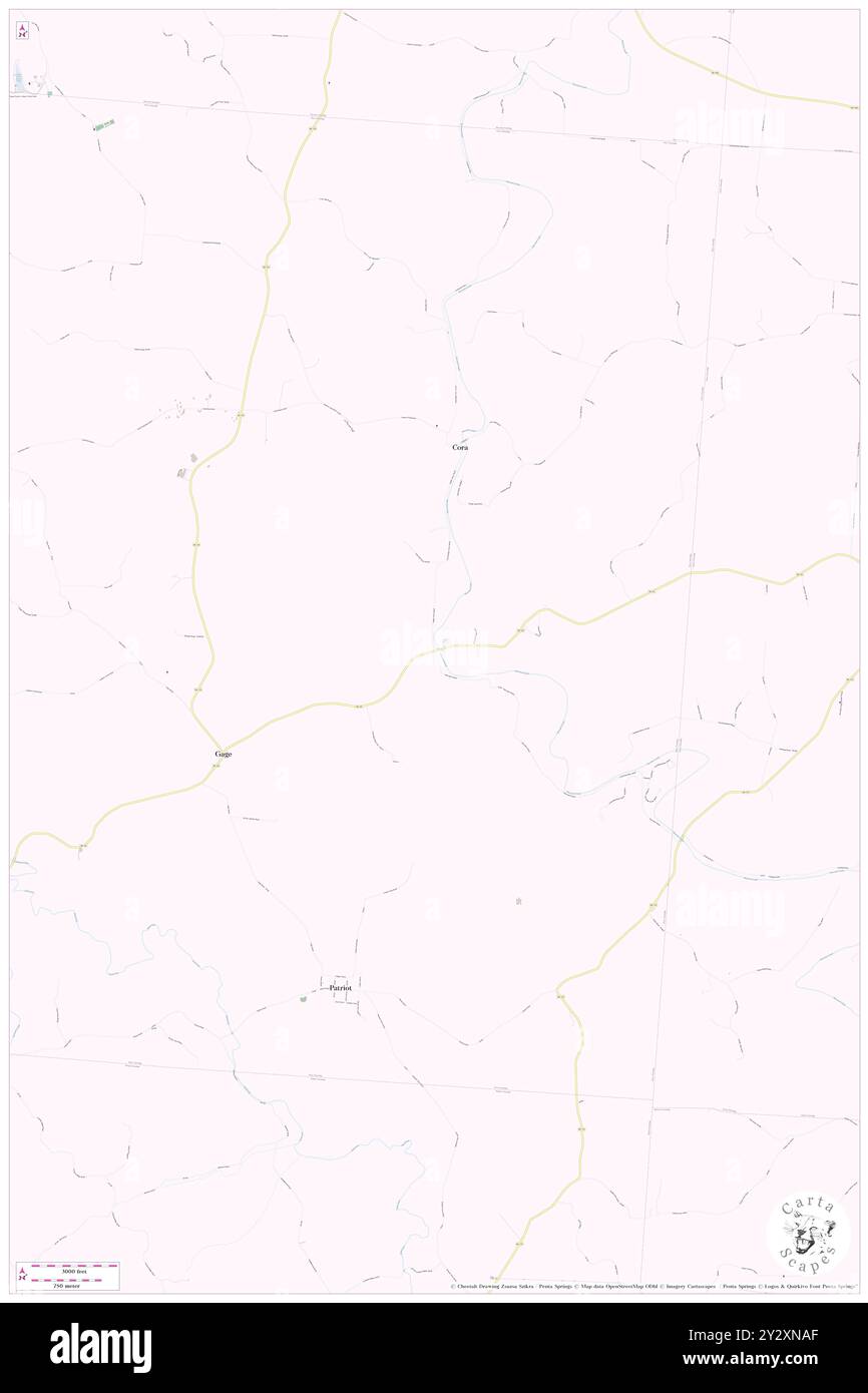 Siloam (historical), Gallia County, US, United States, Ohio, N 38 48 ...