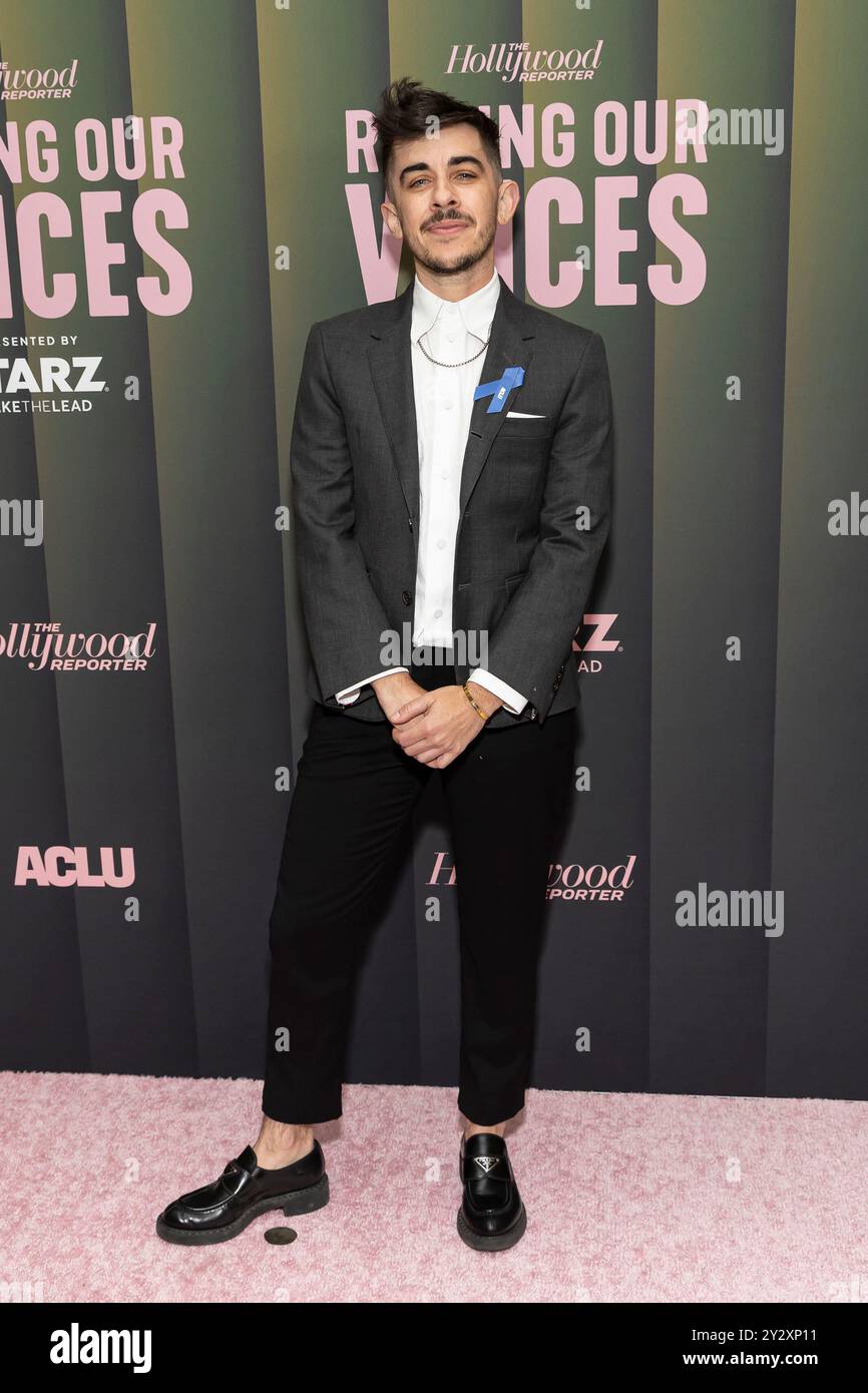 Beverly Hills, USA. 11th Sep, 2024. Chase Strangio attends the arrivals ...