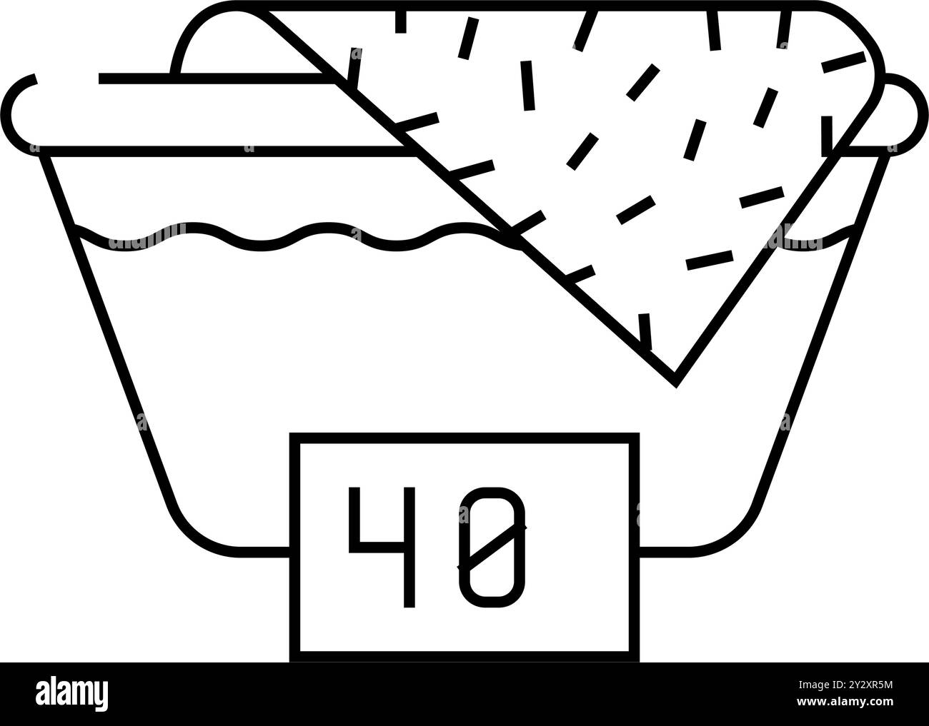 Wash at 40 degrees hi-res stock photography and images - Alamy