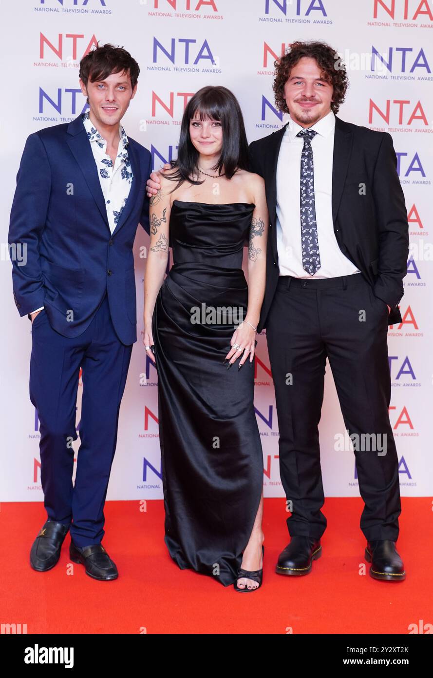 Tyger Drew-Honey, Ramona Marquez, and Daniel Roche attend the National ...