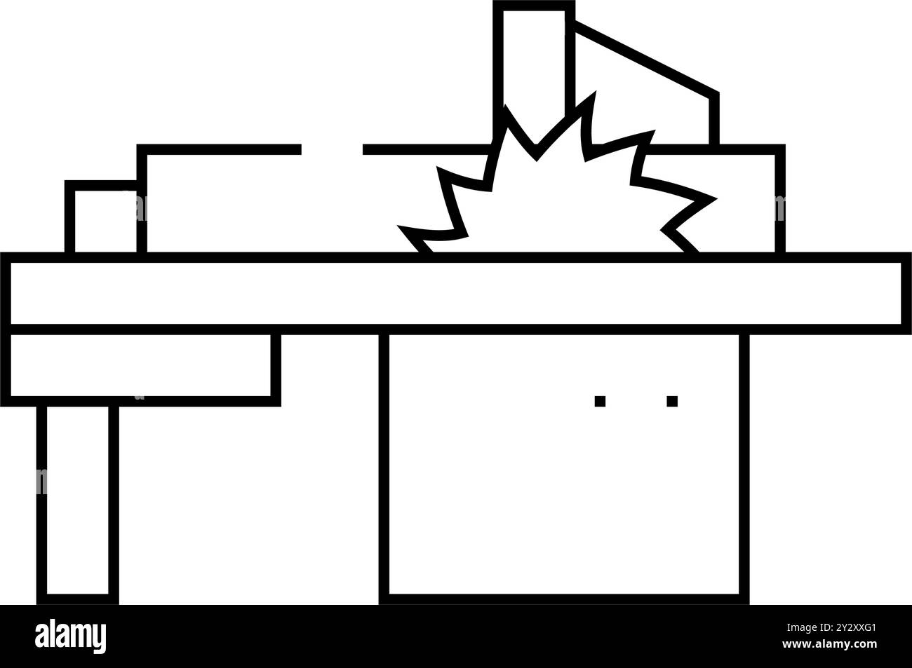 Lined machines Stock Vector Images - Alamy