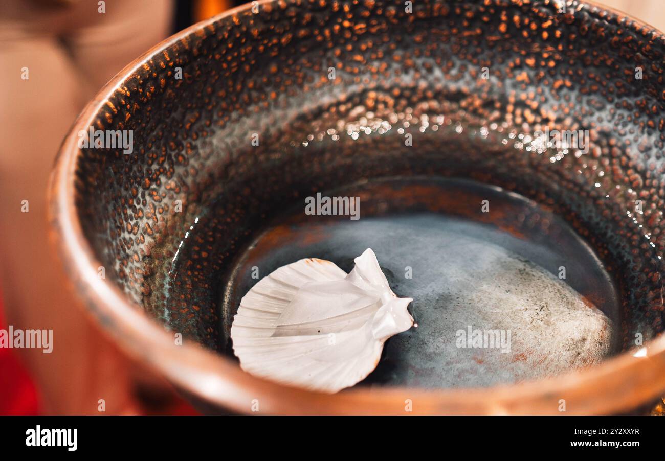 Holy water font catholic church hi-res stock photography and images - Alamy