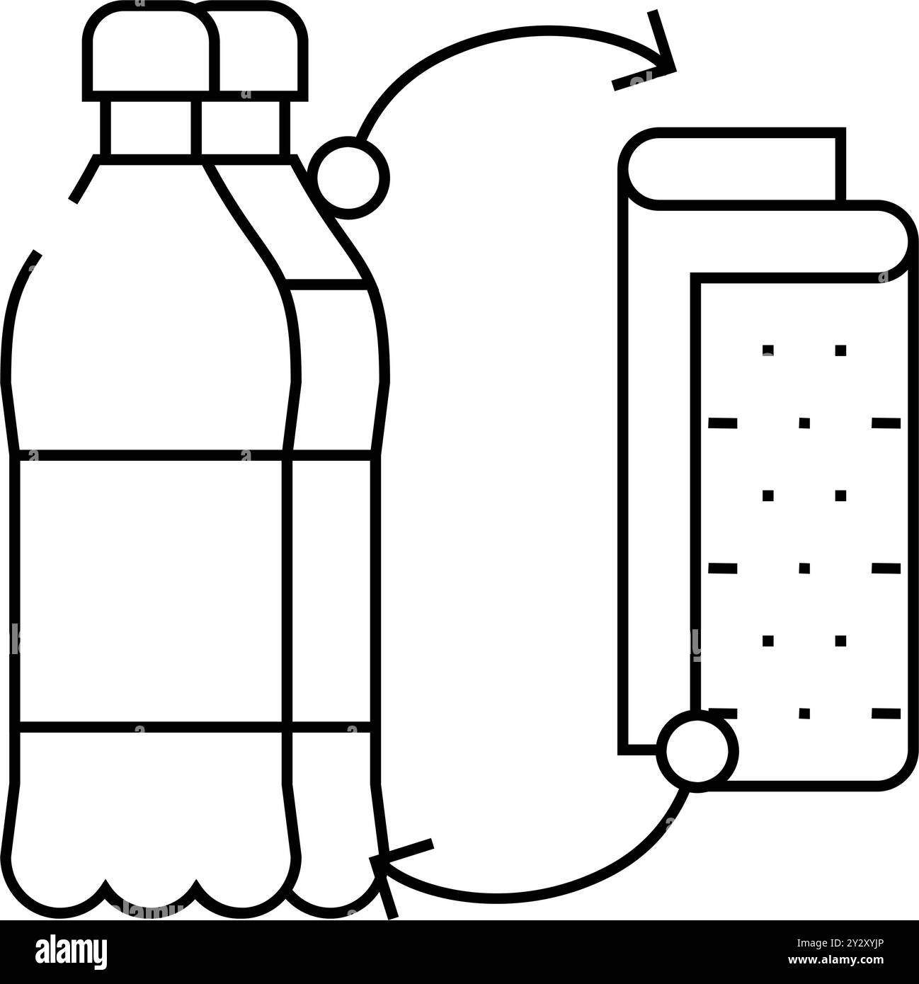 Recycling And Reuse Line Icon Vector Illustration Stock Vector Image And Art Alamy