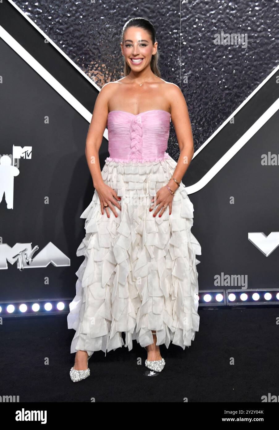 Eli Rallo arrives at the MTV Video Music Awards on Wednesday, Sept. 11 ...