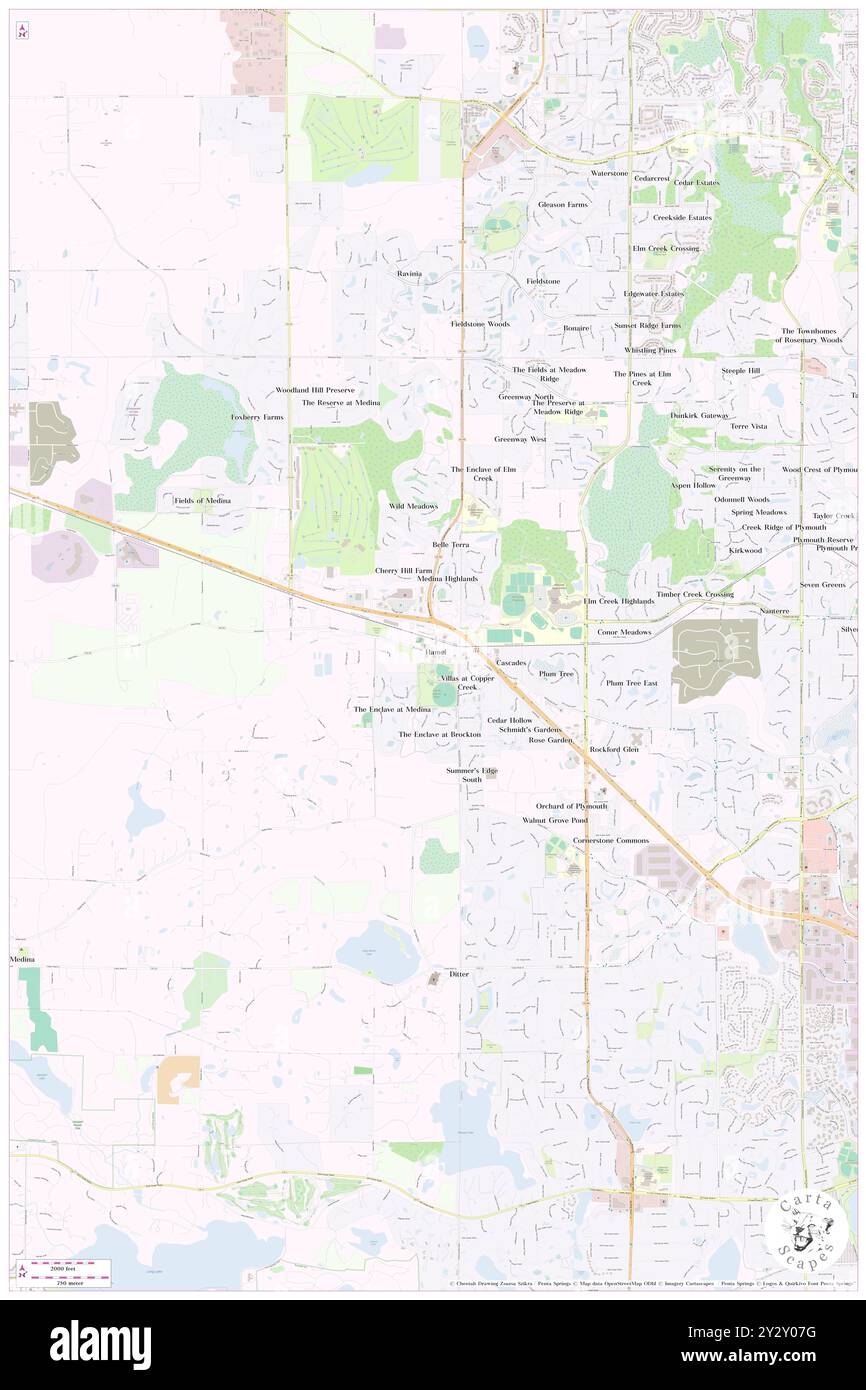 Hamel, Hennepin County, US, United States, Minnesota, N 45 2' 27'', S ...