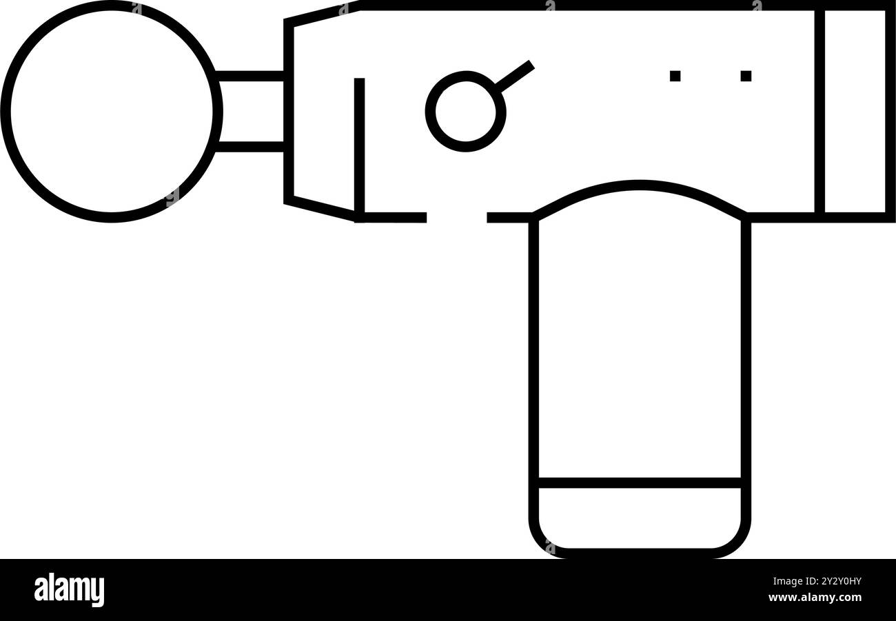 Percussion gun Stock Vector Images - Alamy