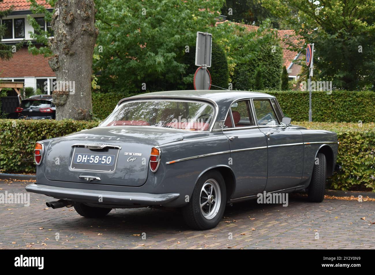Laren, the Netherlands - October 9, 2023: a classic Rover P5 3.5 Litre ...