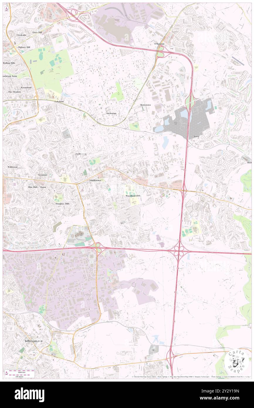 Shelby indiana map Cut Out Stock Images & Pictures - Alamy